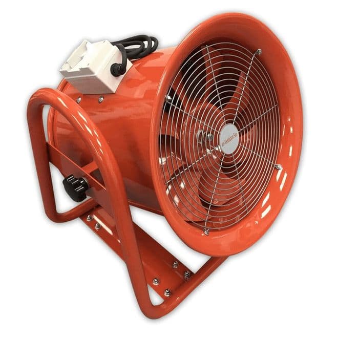 Portable Powerstar Movable Dust Fume Extractor Ventilation Axial Blower ...