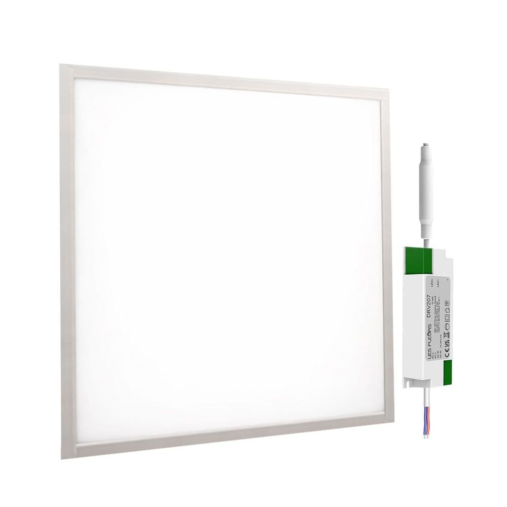 600x600 LED Ceiling Panel Light 36W 6000K Cool White | Office Lighting UK