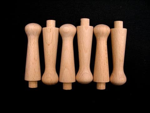 Coat Pegs Beech 30mm x 100mm sold in units of 7
