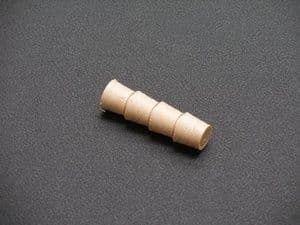 P12BS Beech Steamed Cross Grain Timber Pellets 12 7mm