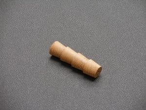 P12IR Iroko Cross Grain Timber Pellets 12 7mm