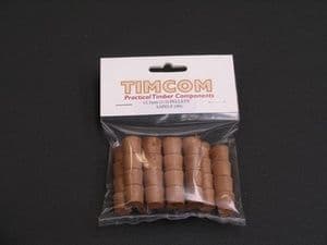 P12SAP Sapele Cross Grain Timber Pellets 12 7mm