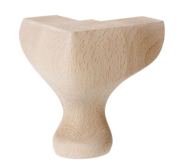 QA04 100mm 4" Queen Anne Legs SET OF FOUR