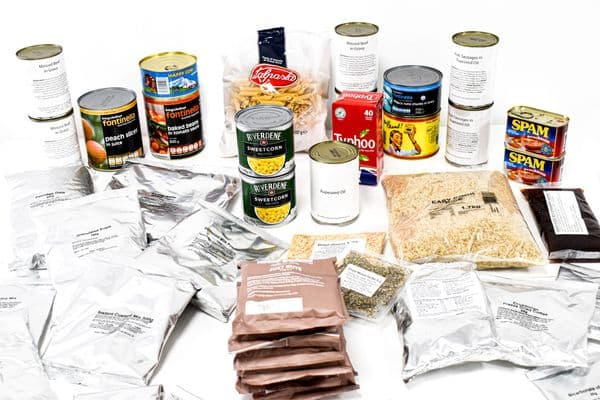 British Army Military Style 10 Man Ration MRE Pack