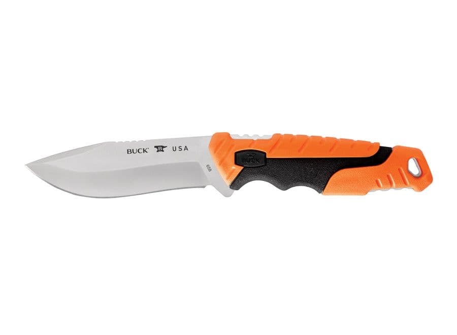 Buck 658 Small Pursuit Knife - Orange/Black Pro | Preppers Shop UK