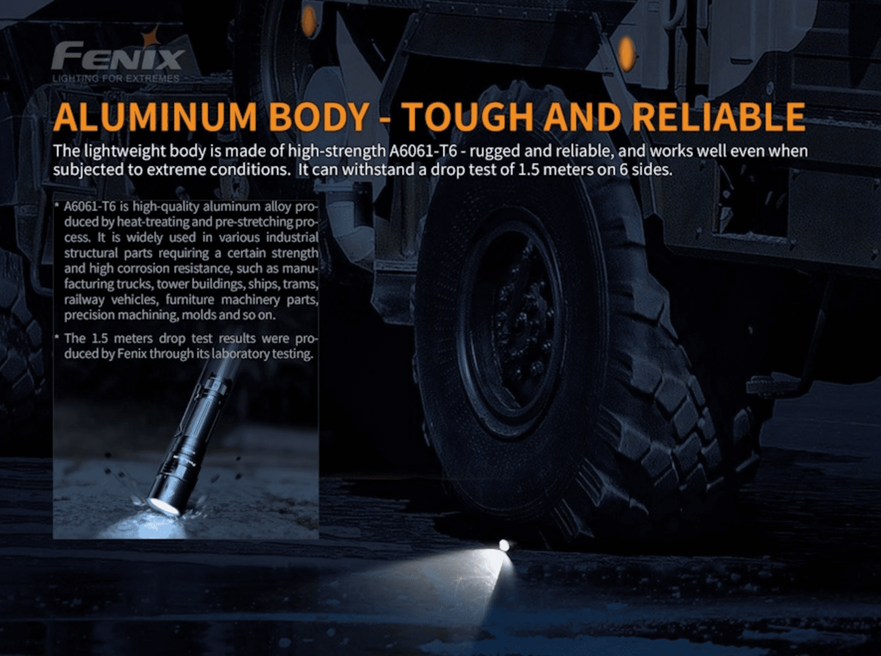 Fenix PD40R V2 0 3000 Lumen Mechanical Rotary Switching Rechargeable ...