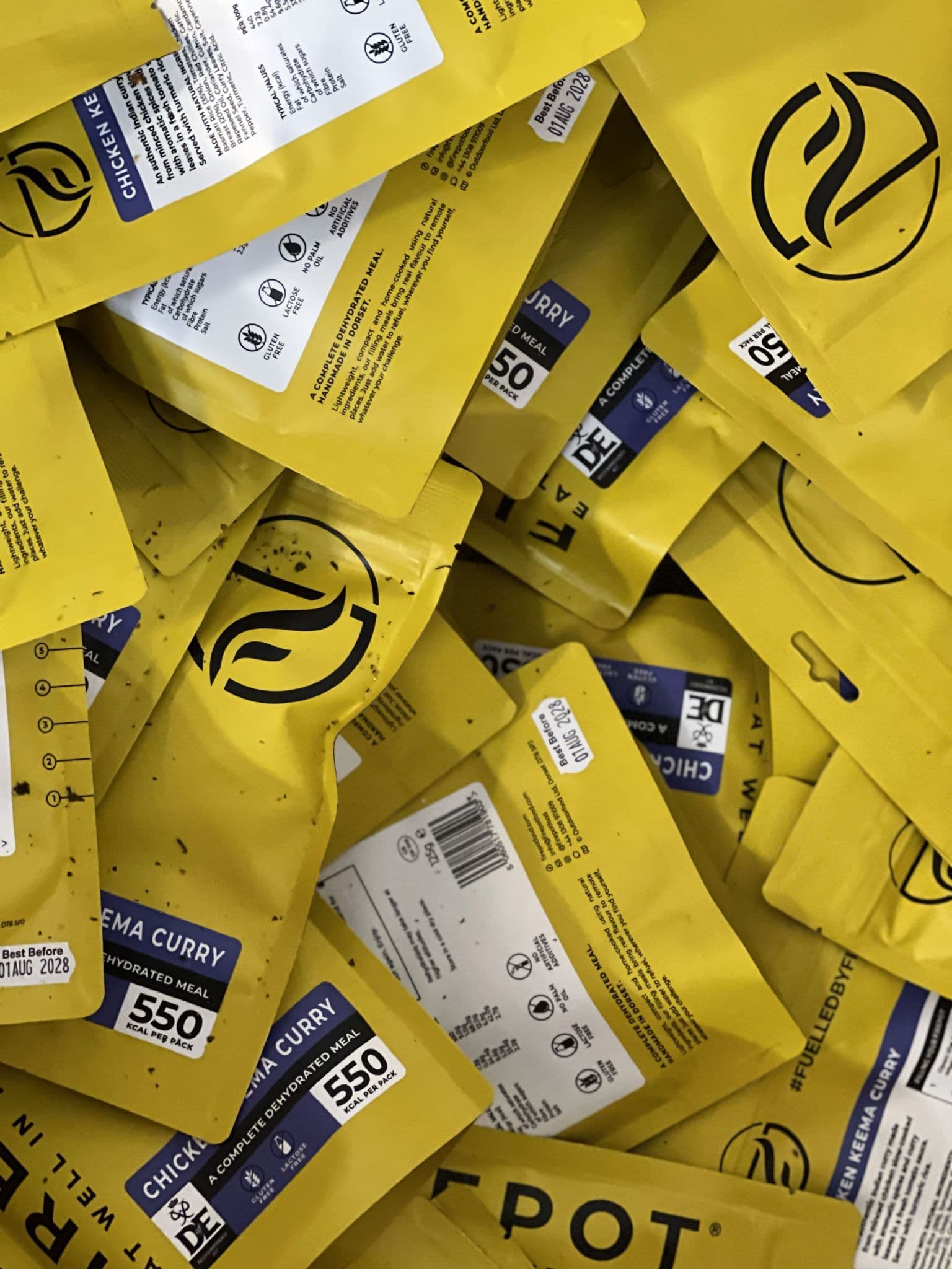 Firepot 1 Month Dehydrated Ration Meal Kit - 60 Meals