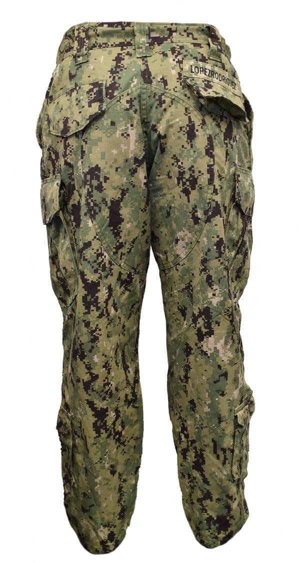 US Navy Working Uniform NWU AOR2 Type III Camo Trousers