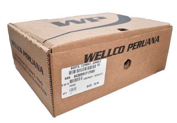 Wellco Peruana US Military Combat Jungle Boots - Brand New