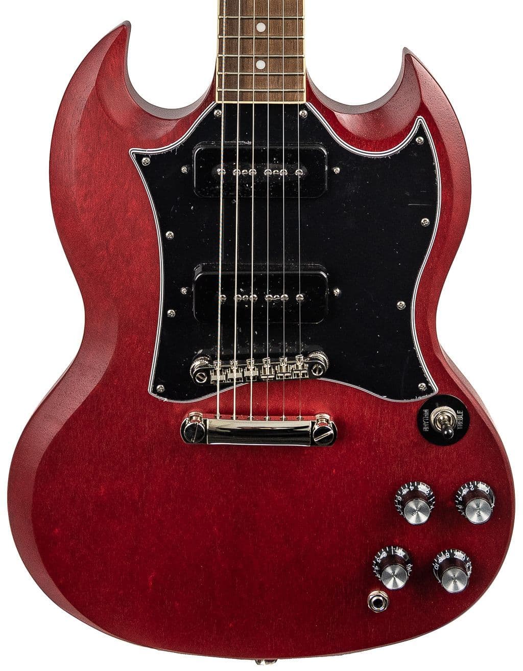 Epiphone SG Classic Worn P-90s Worn Cherry