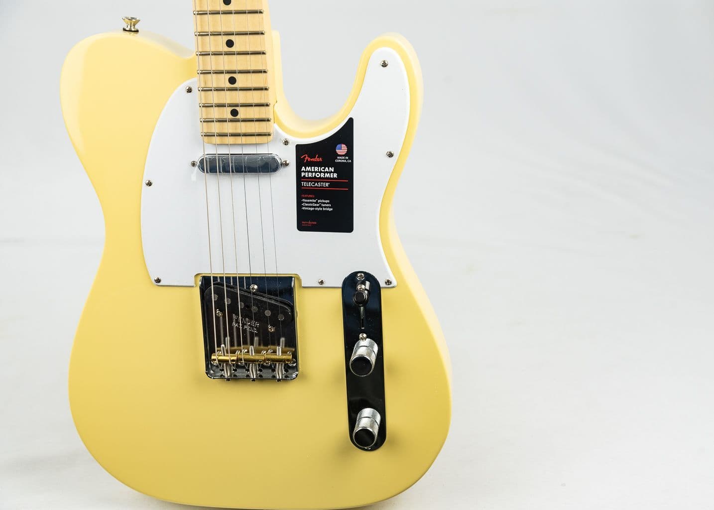 Fender American Performer Telecaster Vintage White