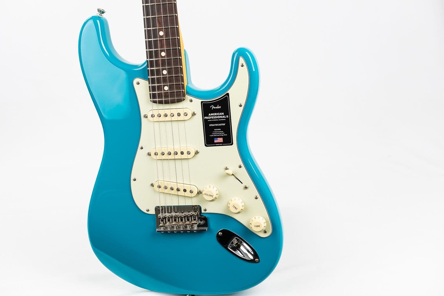 Fender American Pro II Stratocaster Miami Blue RW