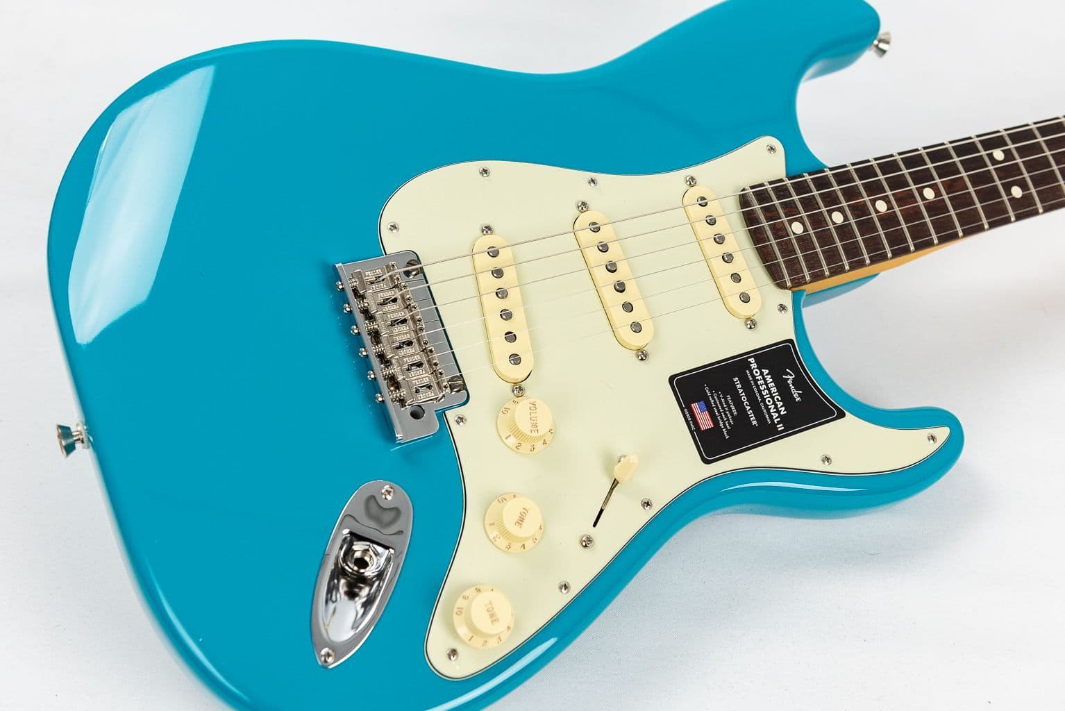 Fender American Pro II Stratocaster Miami Blue RW