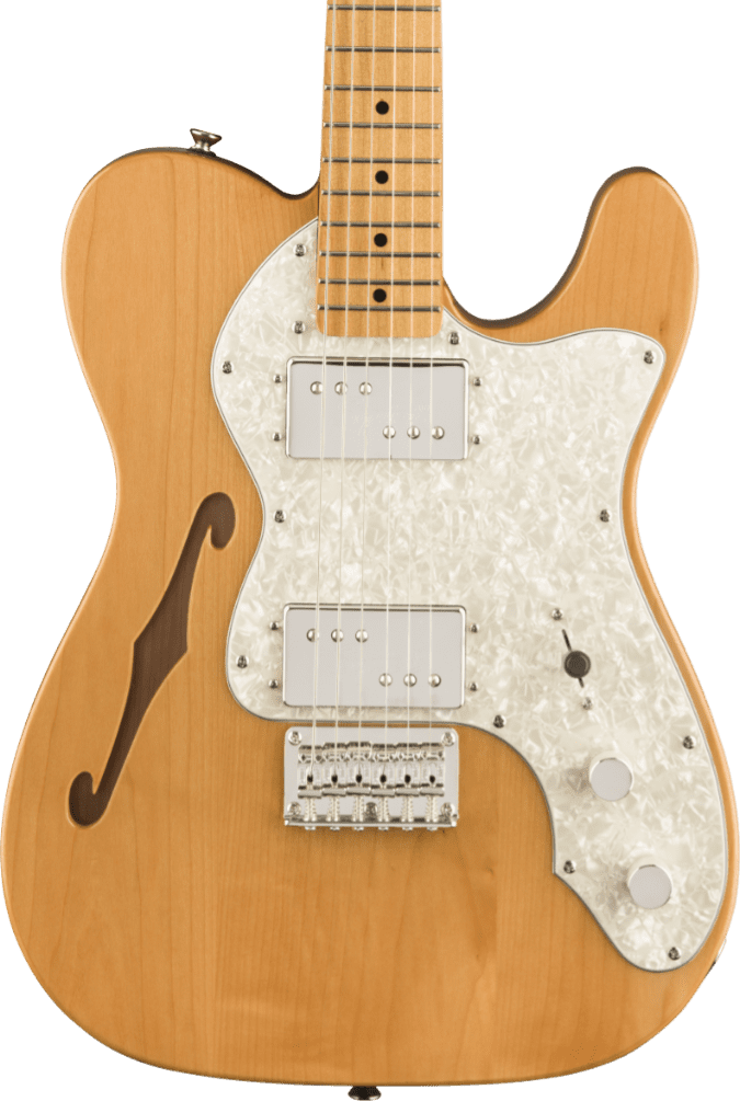 Squier Classic Vibe 70s Telecaster Thinline Maple Fingerboard Natural