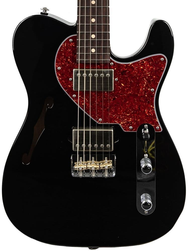 Suhr Alt T Black Guitar with Rosewood FB Inc Gigbag