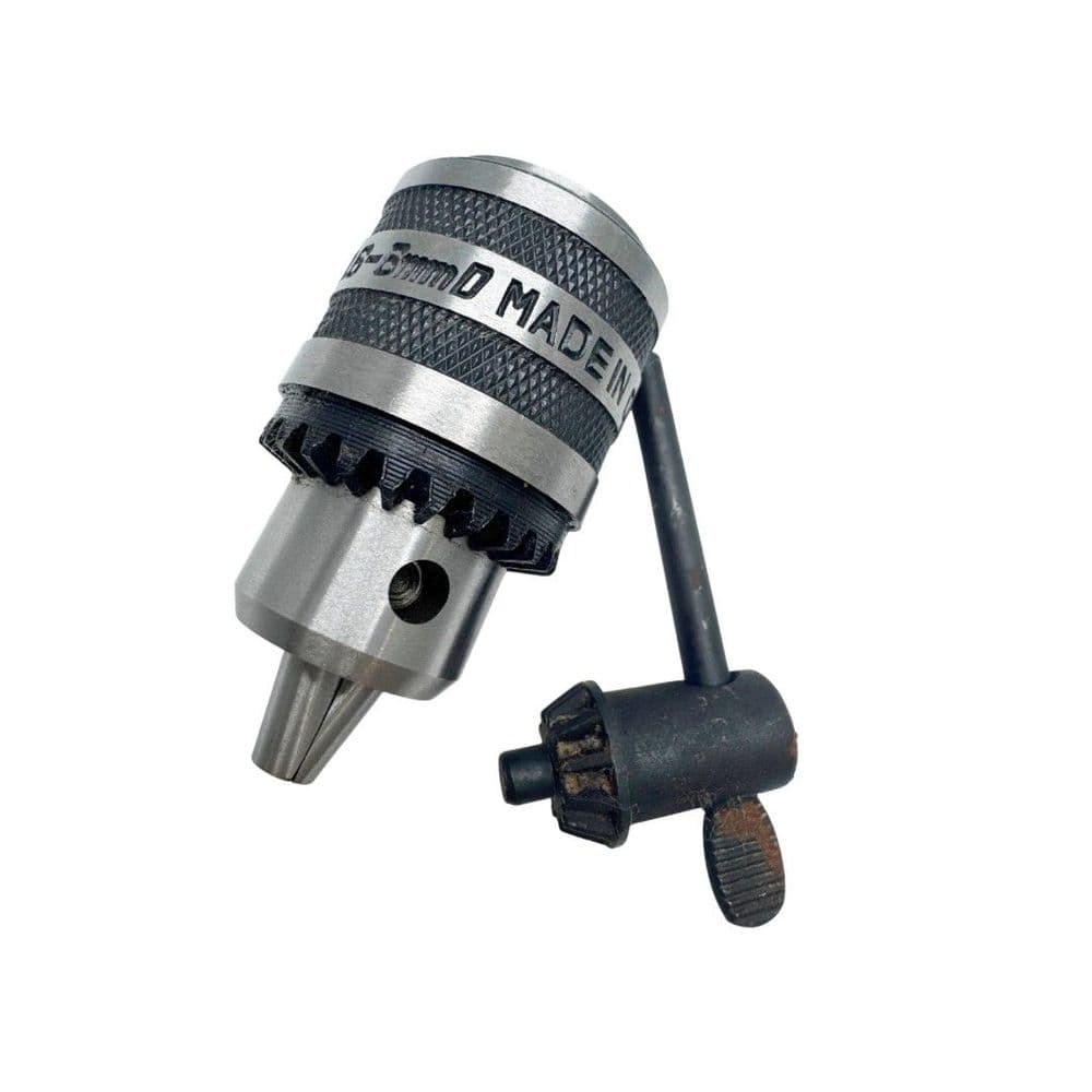 Drill Chuck 6mm with Chuck Key - Slight Seconds Rust on Key M0411B