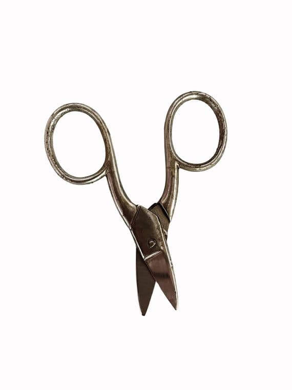 Scissors Small Vintage Short Blade Sharp Scissors C6181