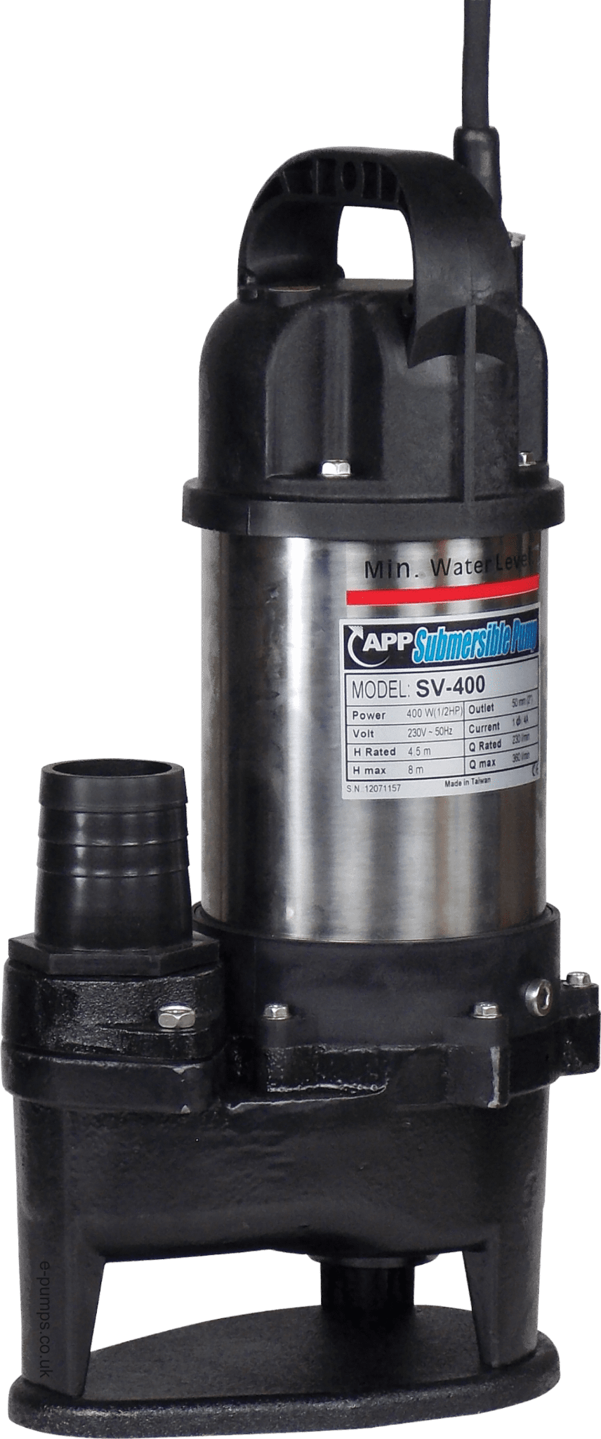 APP Pumps | APP SV-400 Pump | e-pumps.co.uk