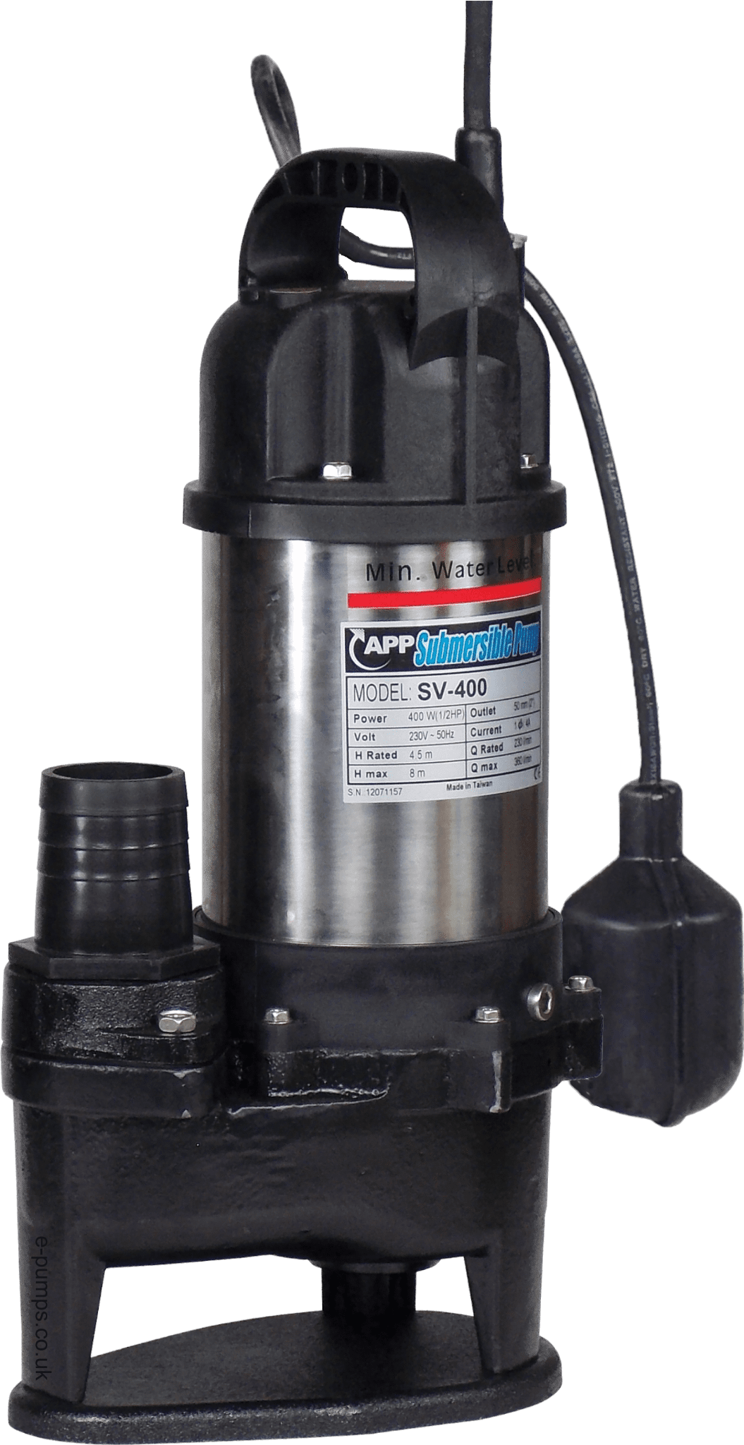APP Pumps | APP SV-400A Pump | e-pumps.co.uk