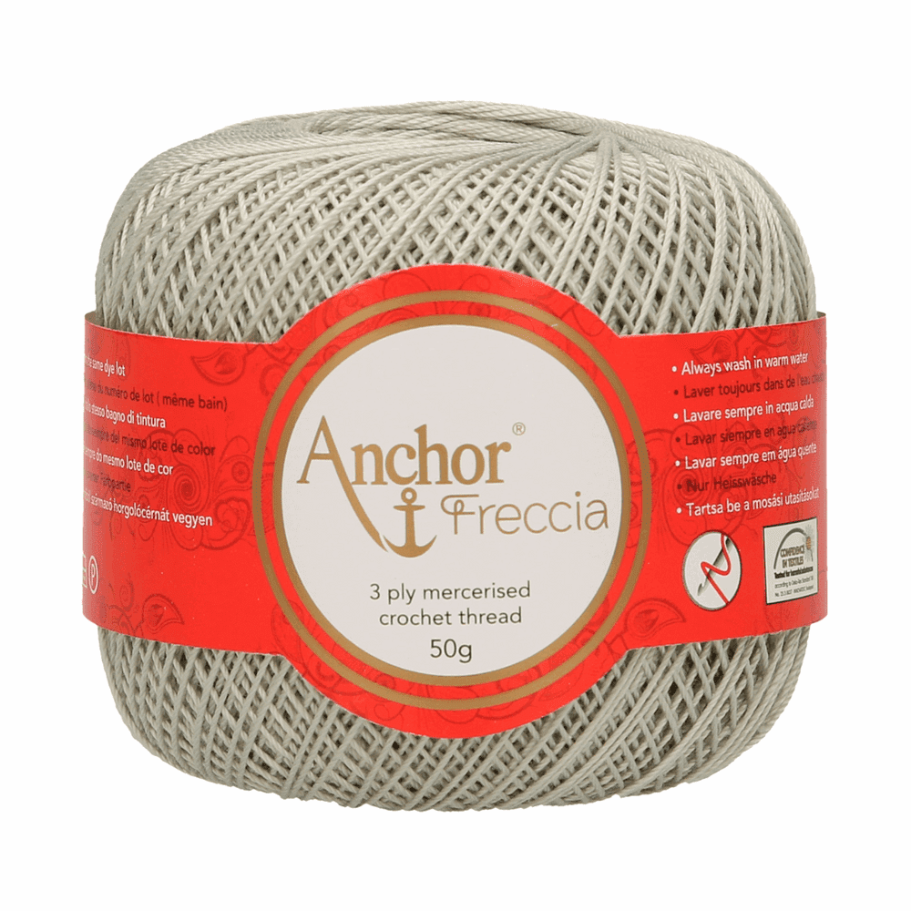 Anchor Freccia No 16 Crochet Cotton 0676 Ice Green