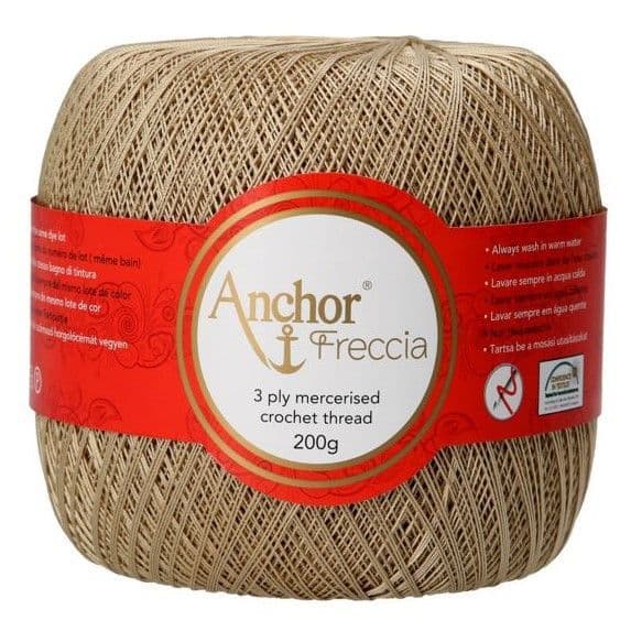 Anchor Freccia No 20 Crochet Cotton 831 Taupe 200g