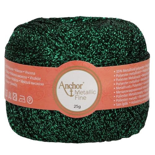 Anchor Metallic Fine Crochet Leaflet FREE