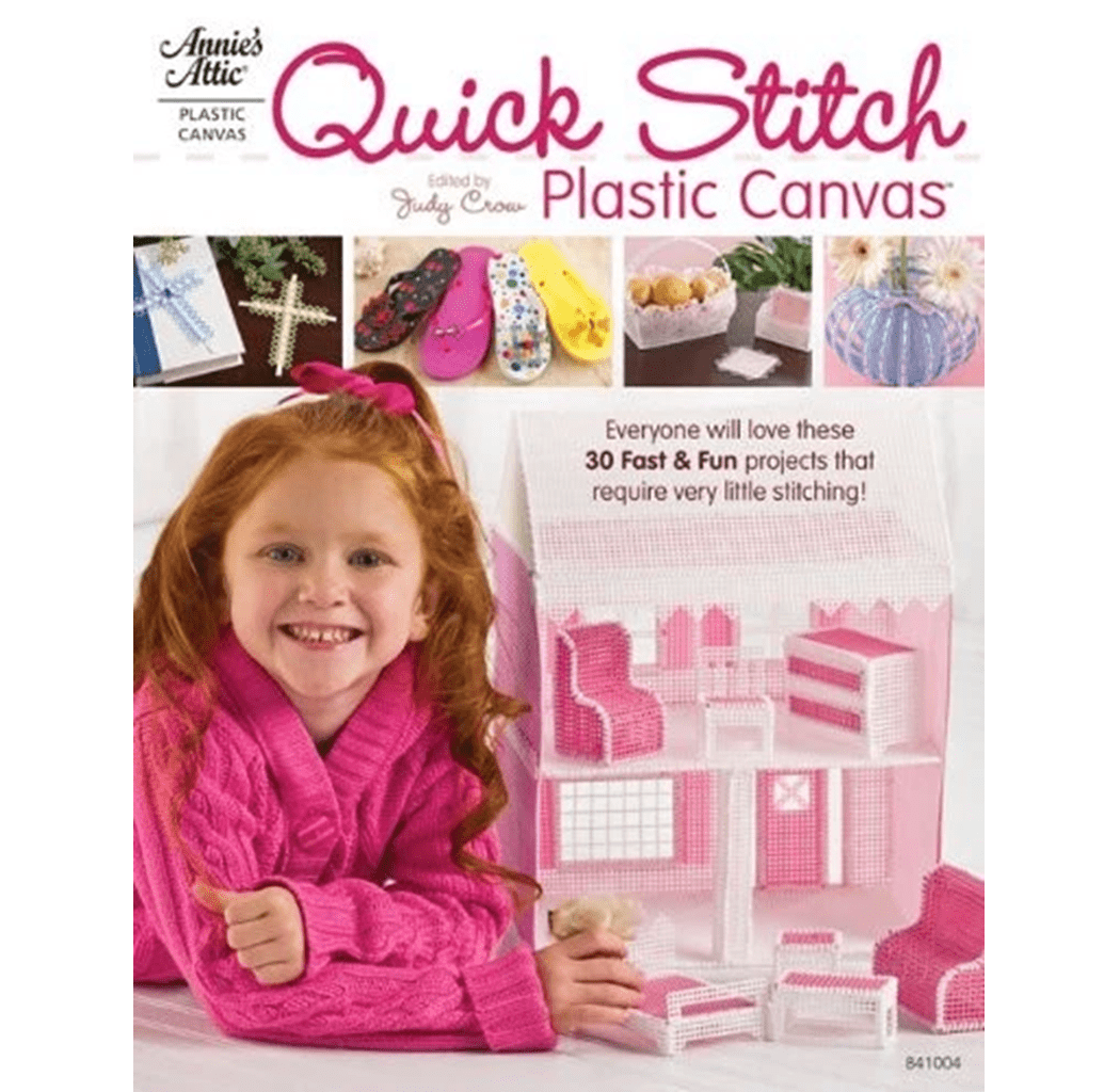 Annies Attic Quick Stitch Plastic Canvas Book 841004