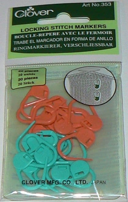 Clover Locking Stitch Markers