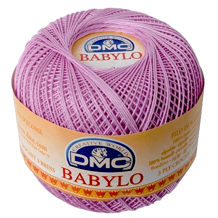 DMC BABYLO Crochet Cotton No 10 153 Pale Lilac
