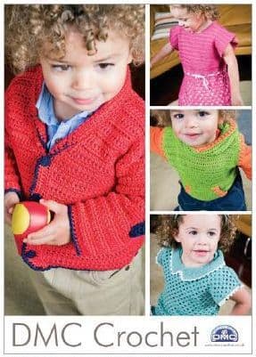 DMC Childrens Wear Crochet Pattern Booklet 14968L/2