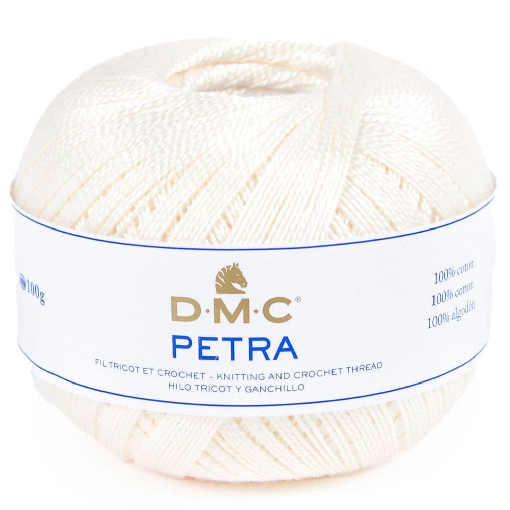 DMC PETRA No 5 Crochet Cotton 54459 Cream