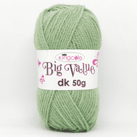King Cole Big Value dk 50g 3445 Sage Green