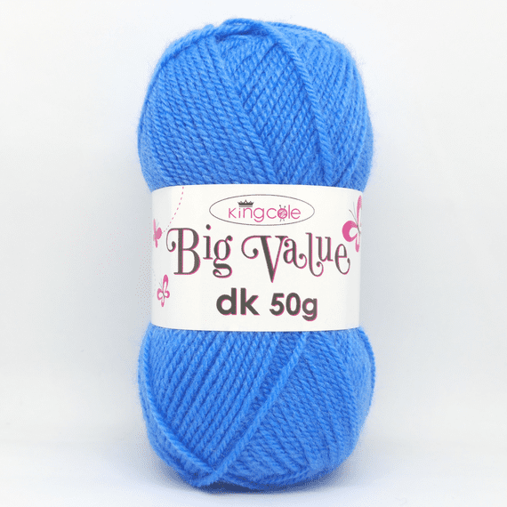 King Cole Big Value dk 50g - 4040 Saxe