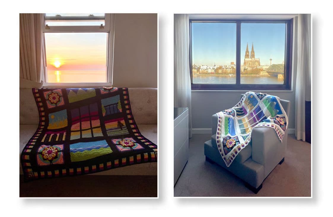 King Cole CAL Rooms With a View Cottonsoft DK Pack KIT Black