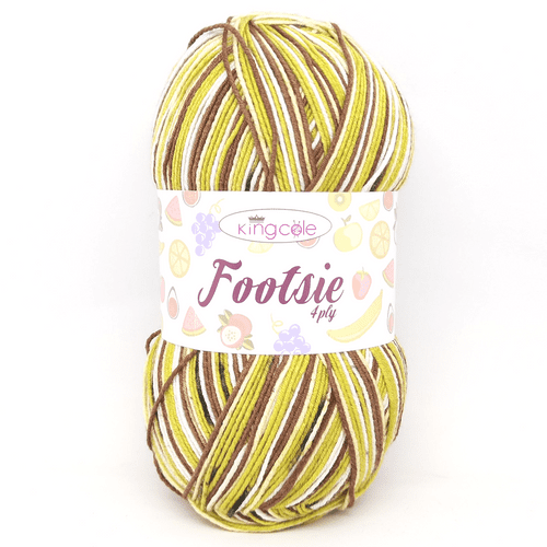 King Cole Footsie 4ply 4901 Kiwi Fruit