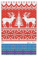 King Cole Homeware Collection Winter Cushions Knitting Pattern 4112