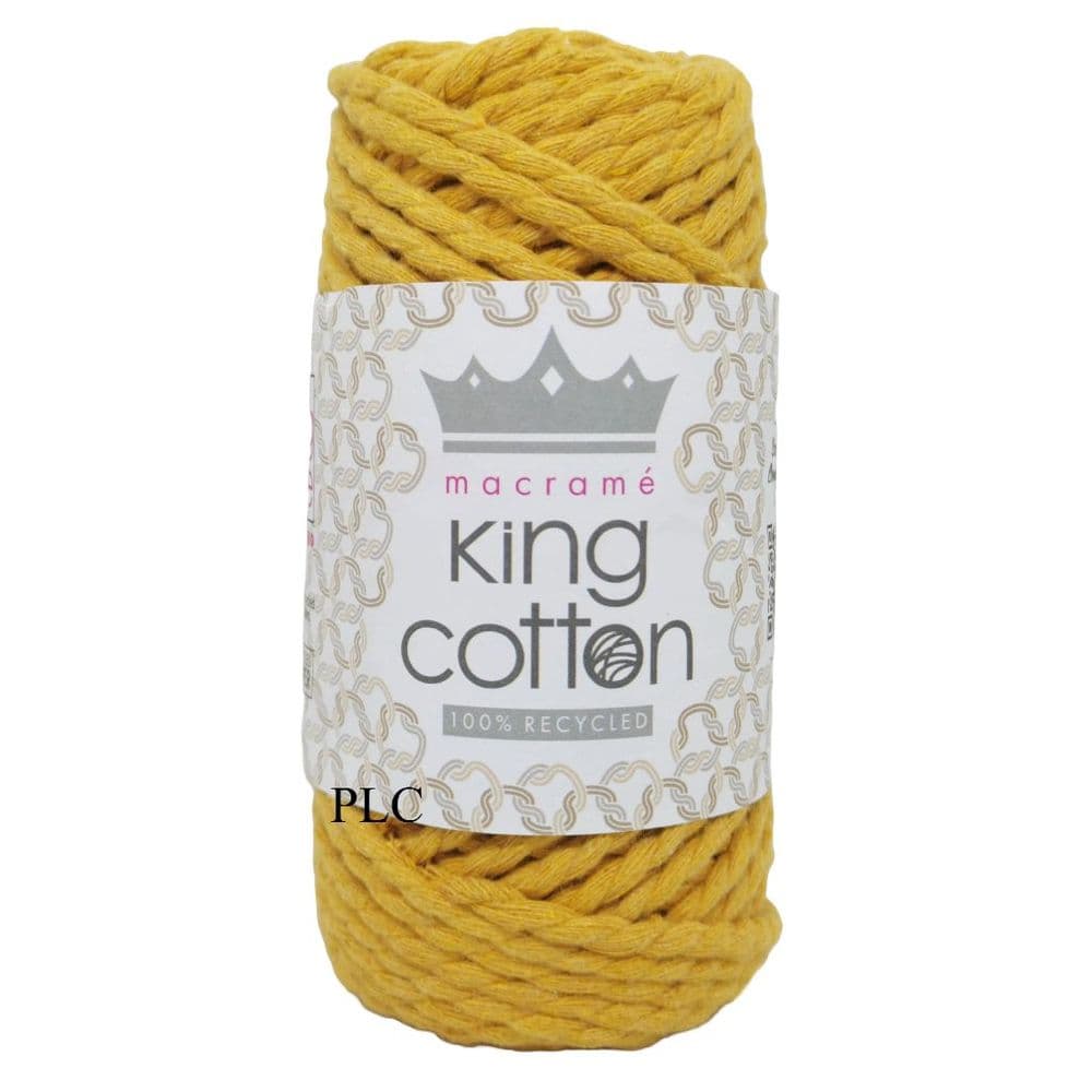 King Cole Macrame King Cotton 5146 Mellow Mustard