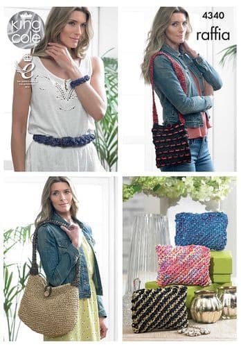 King Cole RAFFIA Yarn 1462 REEDS