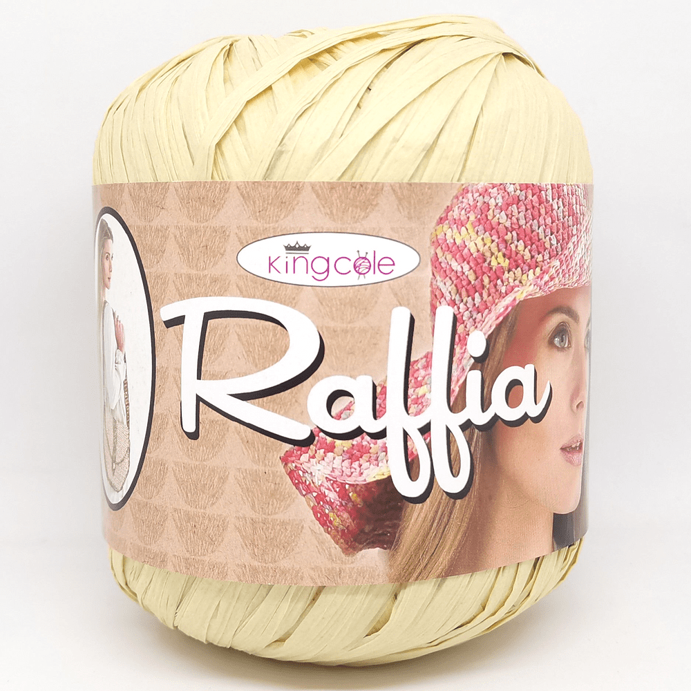 King Cole RAFFIA Yarn 1456 Natural DISCONTINUED