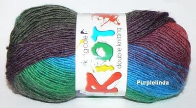 King Cole Riot DK Longline Top Knitting Pattern 3316