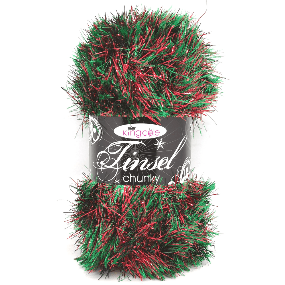 King Cole Tinsel Chunky Yarn 1783 Christmas