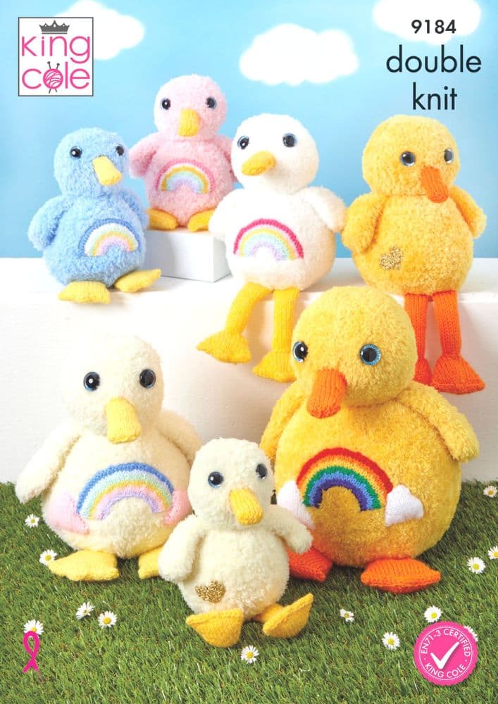 King Cole Truffle Ducks 9184 Knitting Pattern