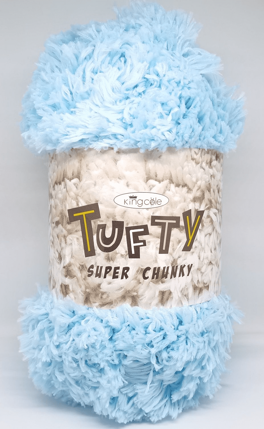 King Cole Tufty Super Chunky Yarn 2801 Peek-A-Blue