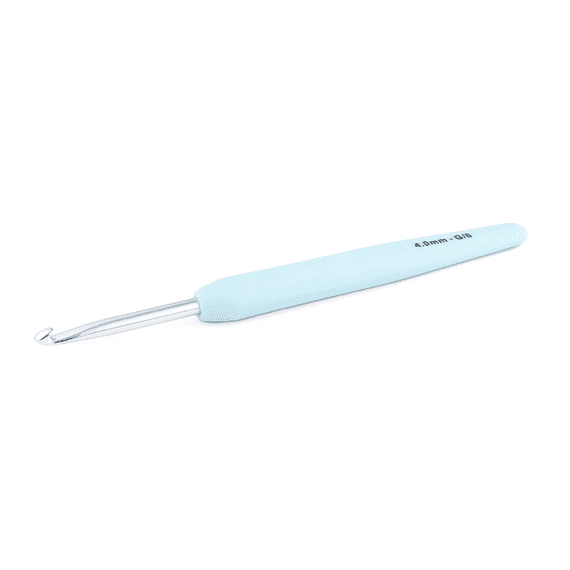 KnitPro Waves 2 0 Crochet Hook - 4 00mm Baby Blue