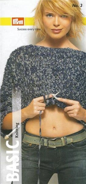 Learn to Knit BASIC Knitting Leaflet Prym
