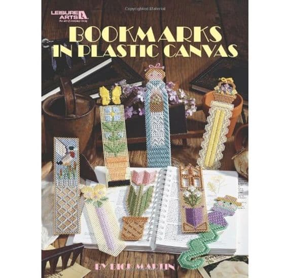 Leisure Arts Bookmarks in Plastic Canvas Booklet 5161