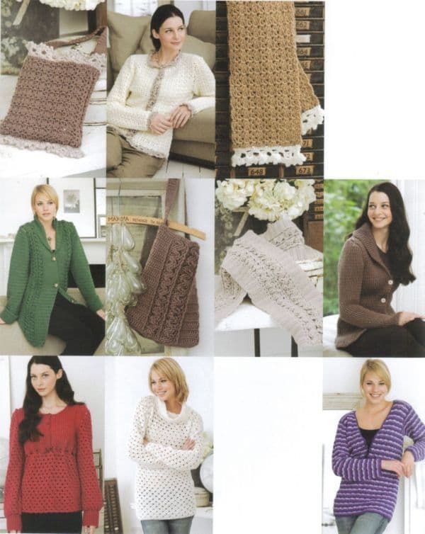 Patons Crochet INSPIRATIONS Book 3 Pattern 3625 CLEARANCE