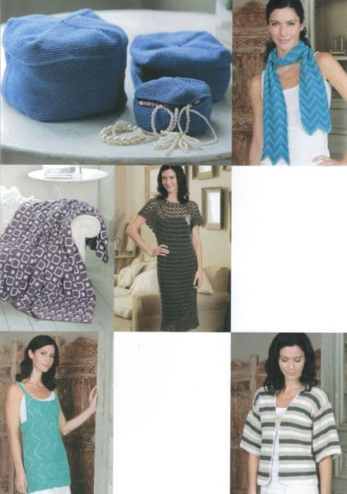 Patons Crochet INSPIRATIONS Book 4 Pattern 3659