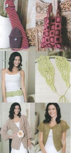 Patons Crochet INSPIRATIONS Book 4 Pattern 3659