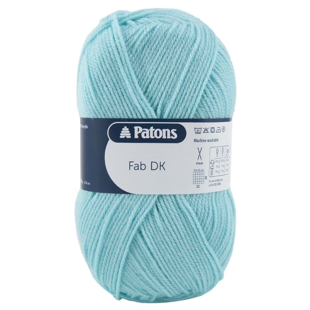Patons Fab DK Yarn 2300 Mint Green